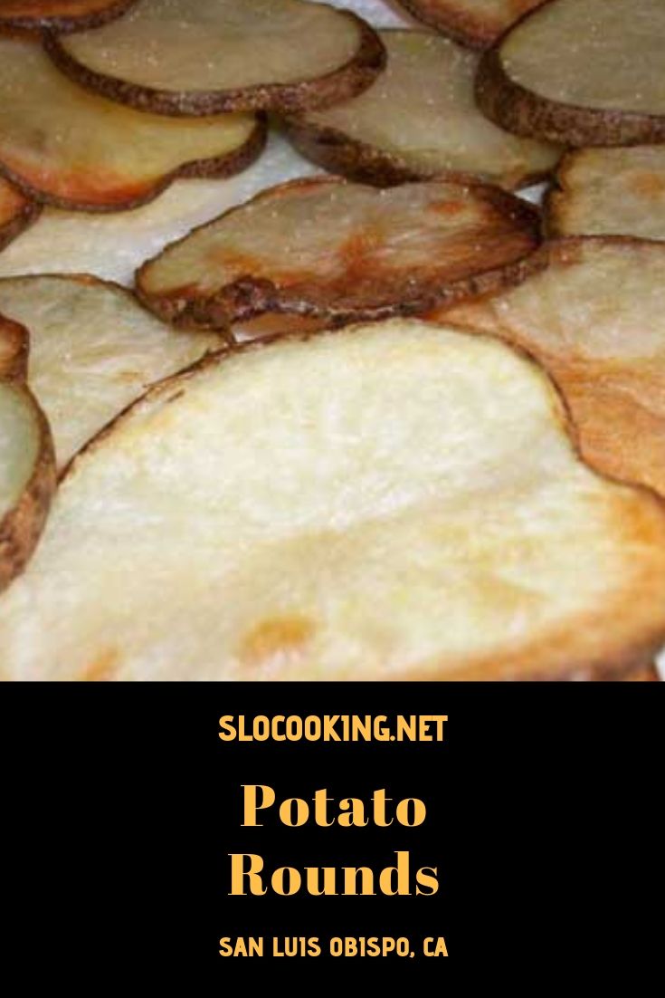 Potato Rounds - sloCooking